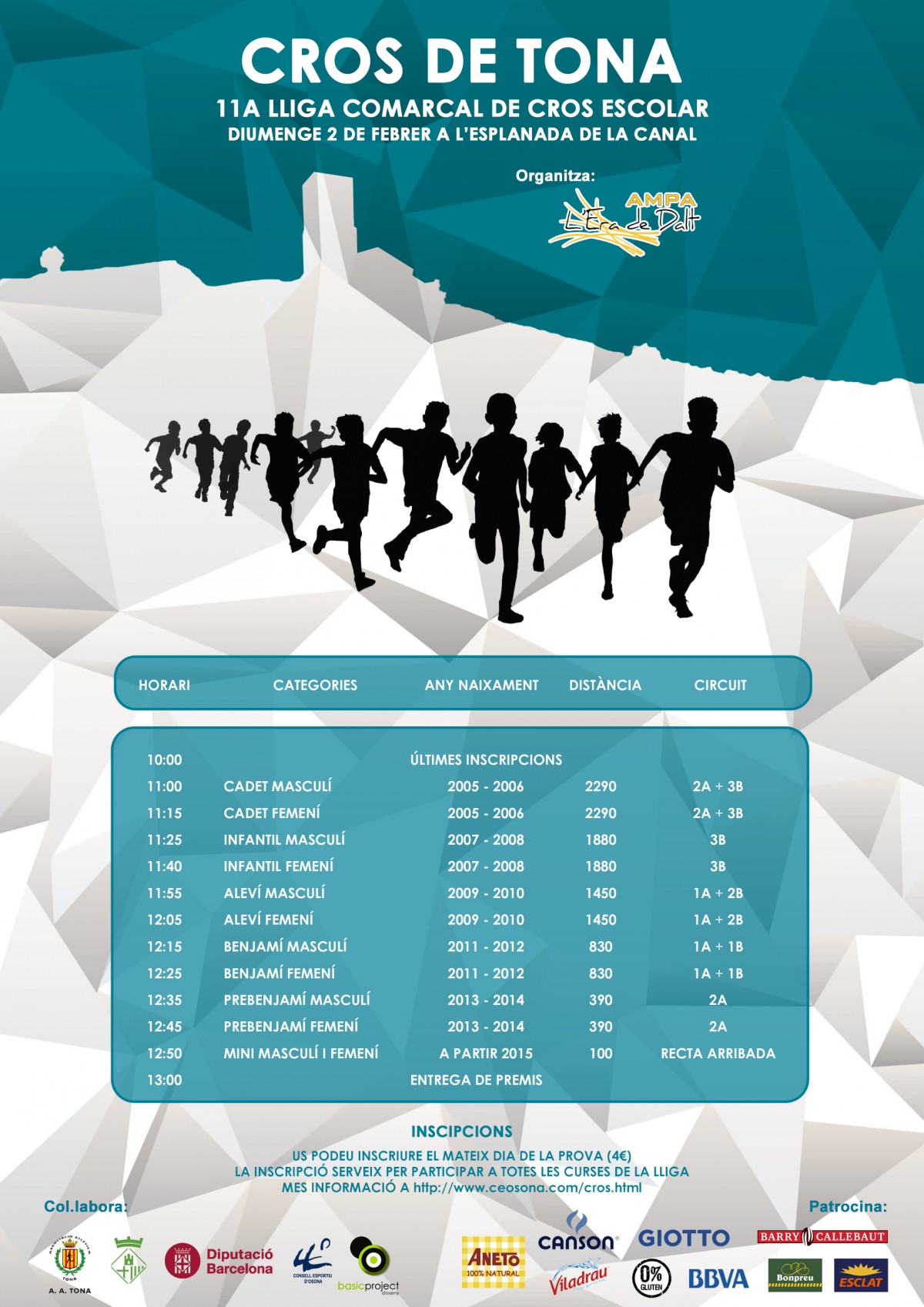 CROS ESCOLAR TONA 2020 – AFA l’Era de Dalt
